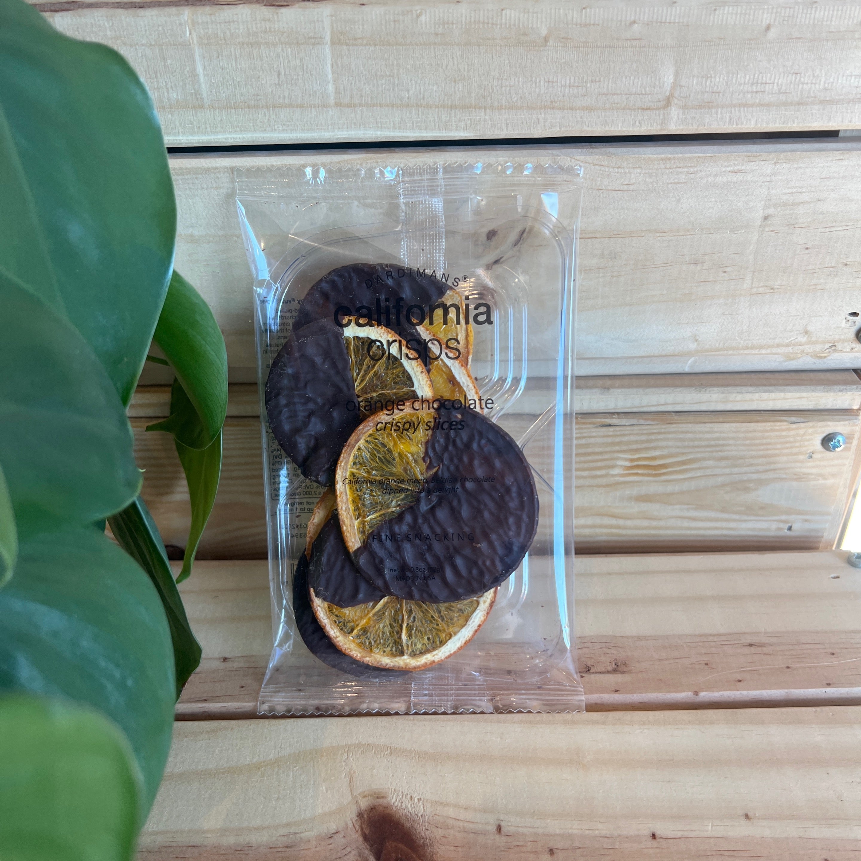 California Crisps - Crispy Dark Chocolate Orange Slices | Shea cheese