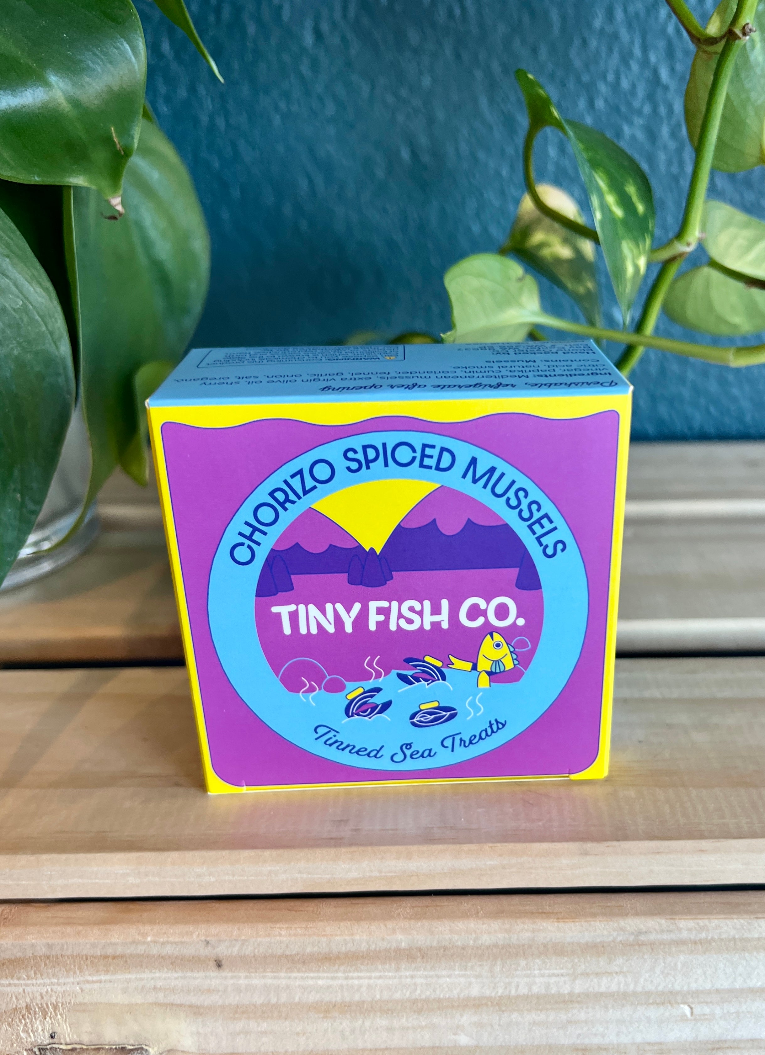 Tiny Fish Co - Chorizo Spiced Mussels | Shea cheese