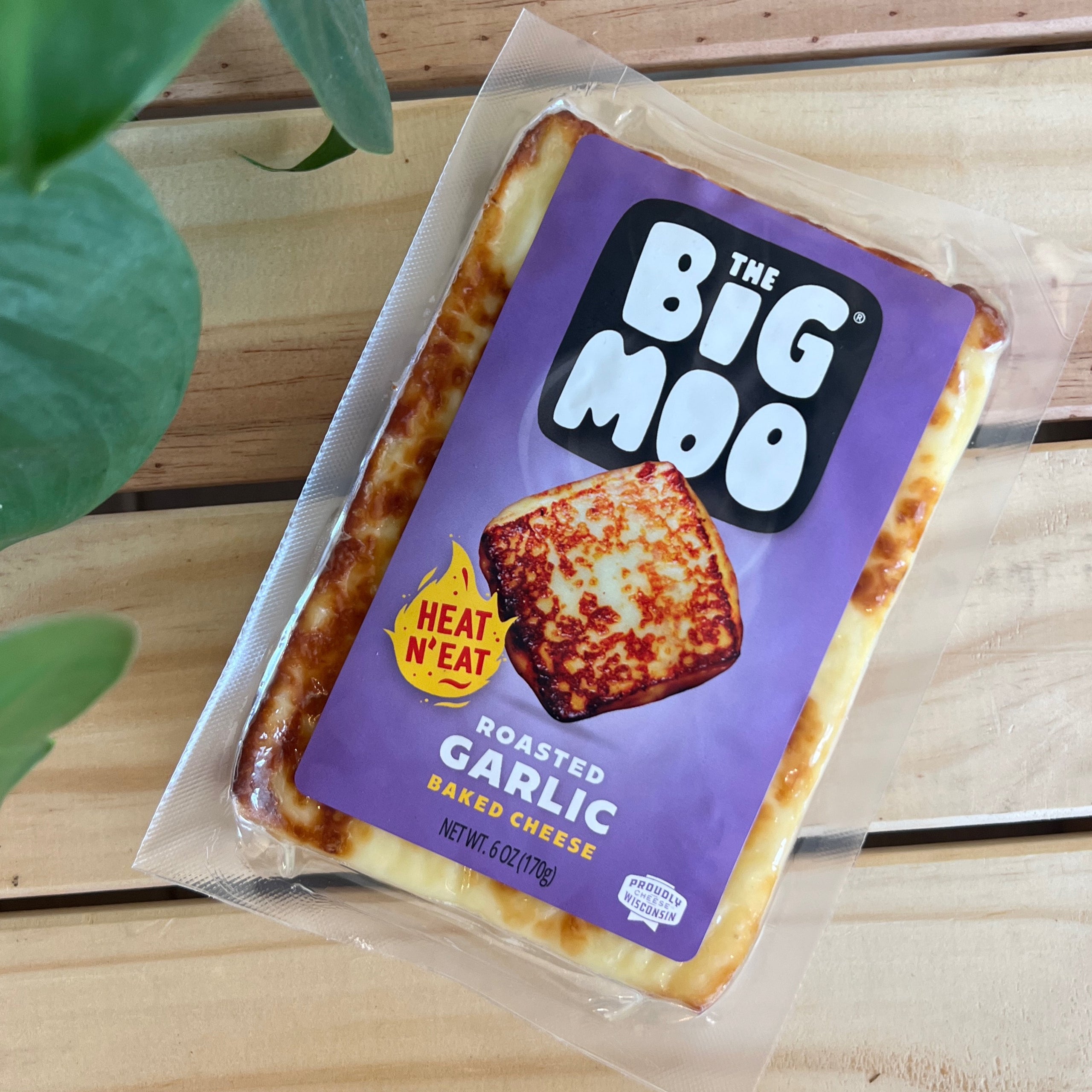 The Big Moo ROASTED GARLIC | Shea cheese