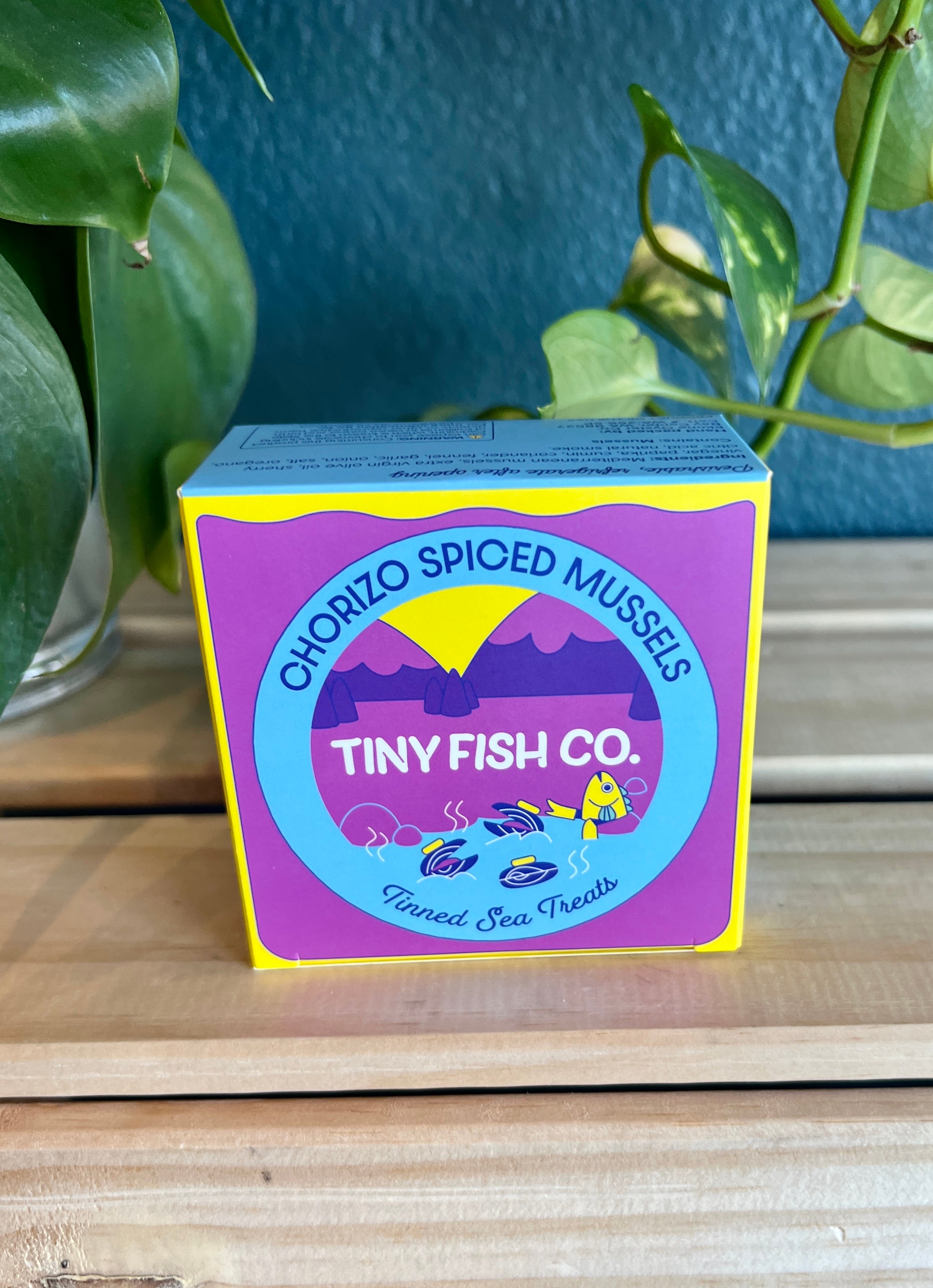 Tiny Fish Co - Chorizo Spiced Mussels | Shea cheese