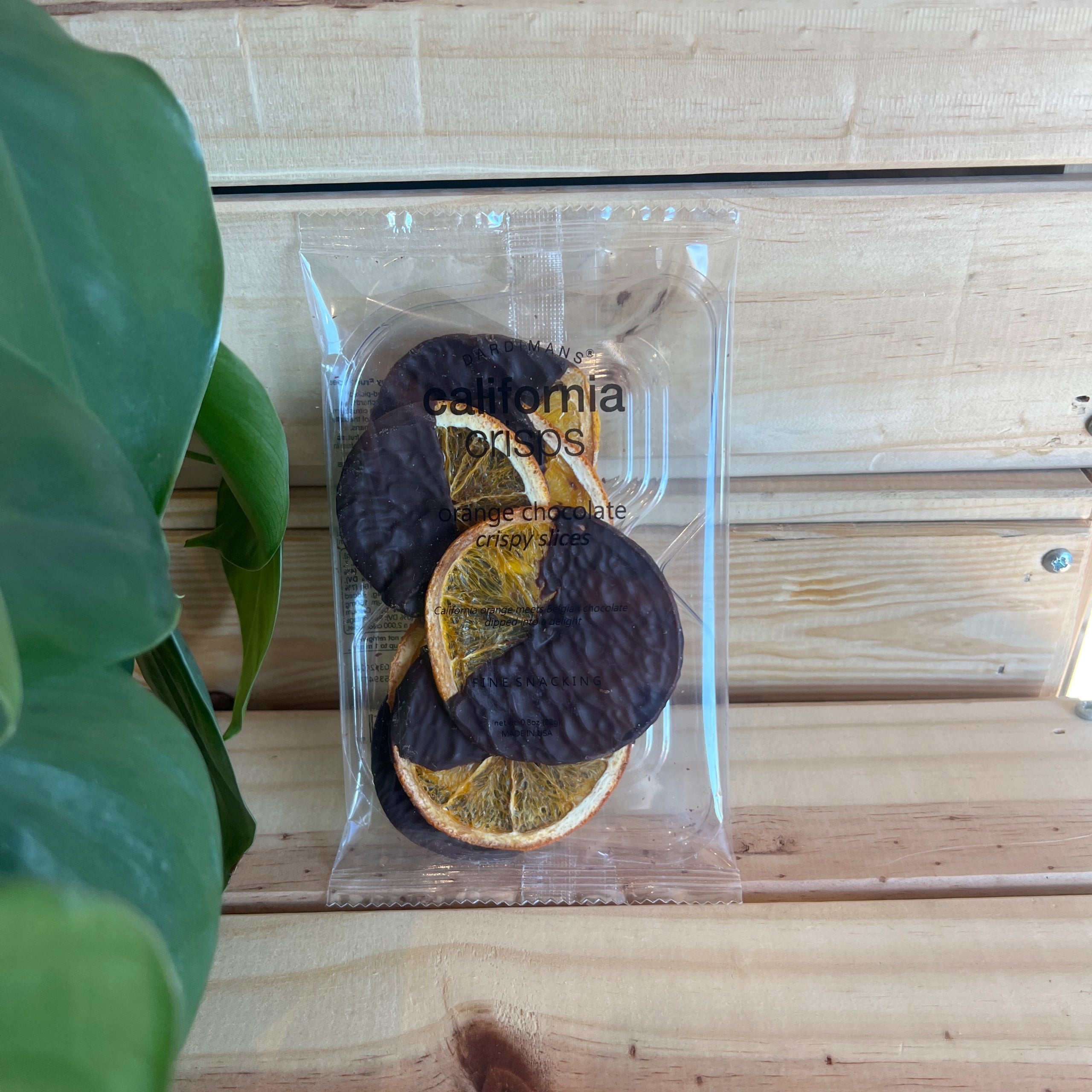 California Crisps - Crispy Dark Chocolate Orange Slices | Shea cheese