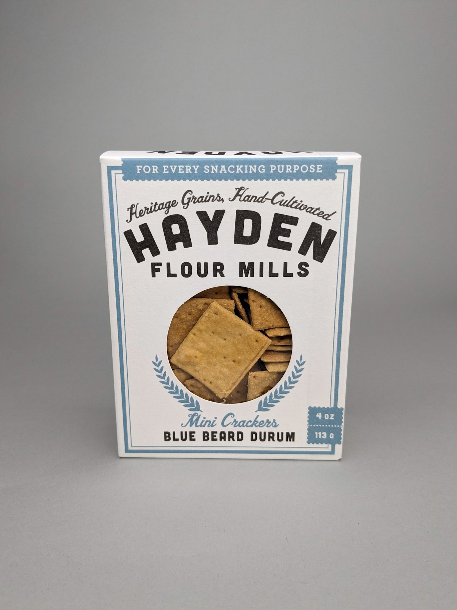 Hayden - Blue Beard Durum Crackers | Shea cheese
