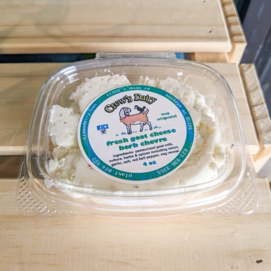 Crow's Dairy - Herb Chevre | Shea cheese