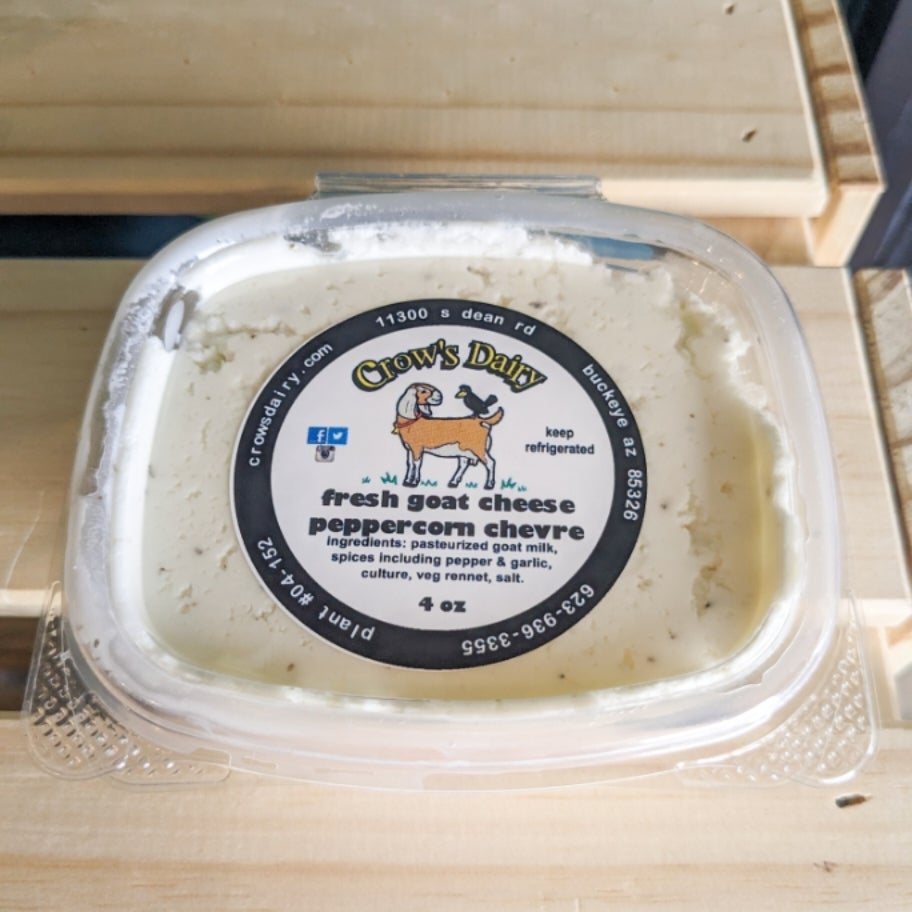 Crow's Dairy - Peppercorn | Shea cheese