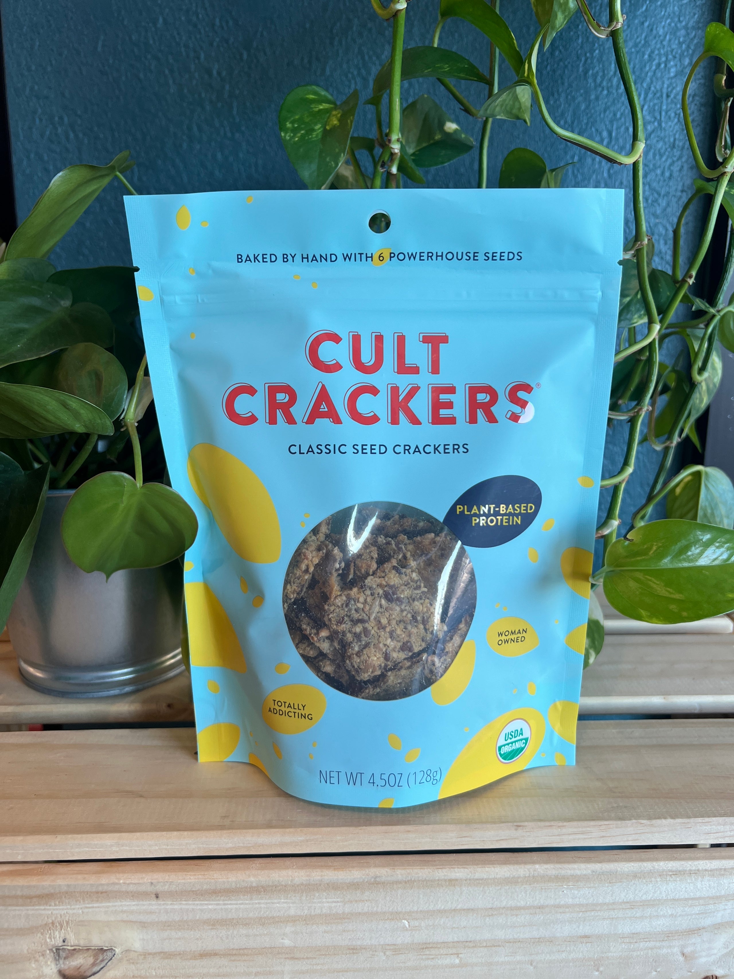 Cult Crackers - Classic Seed Crackers Organic Gluten Free Snacks | Shea ...