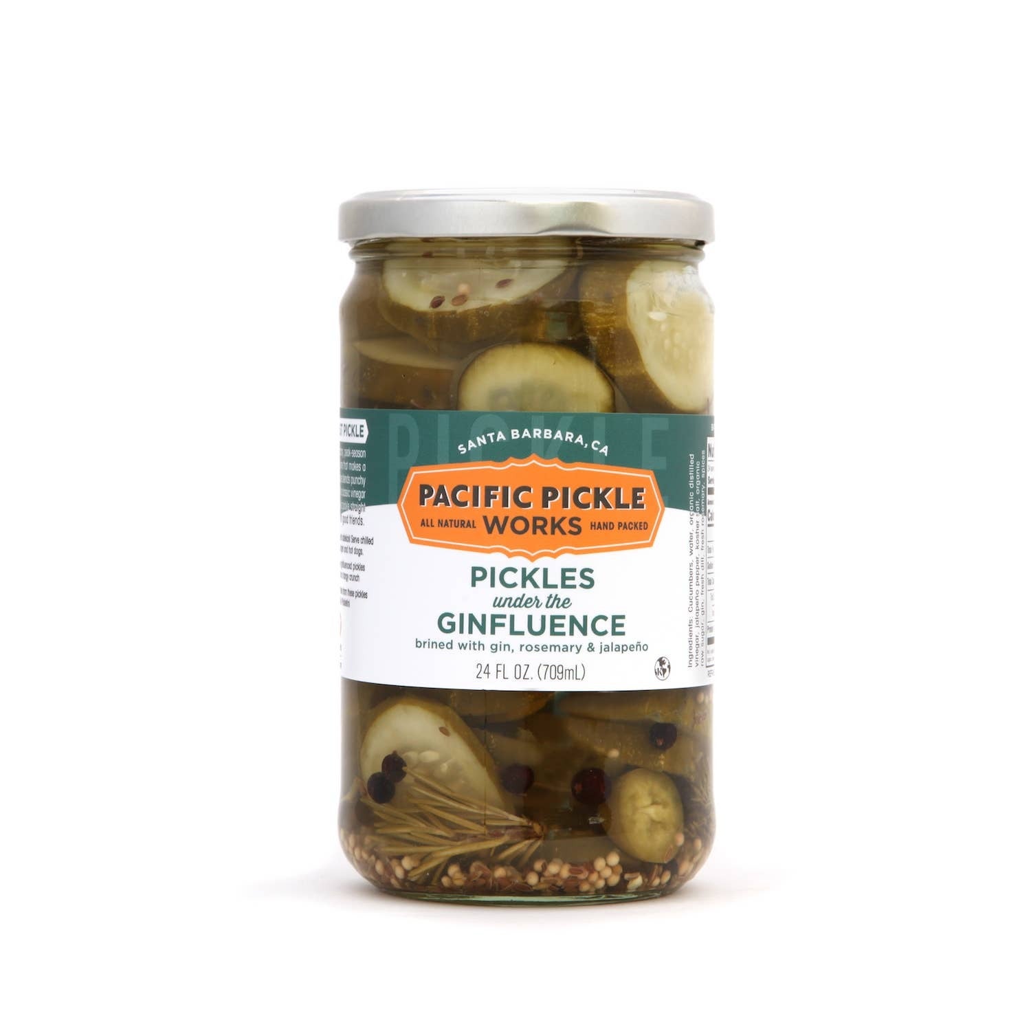 Pacific Pickle Works - Pickles Under The Ginfluence - Pickles brined ...
