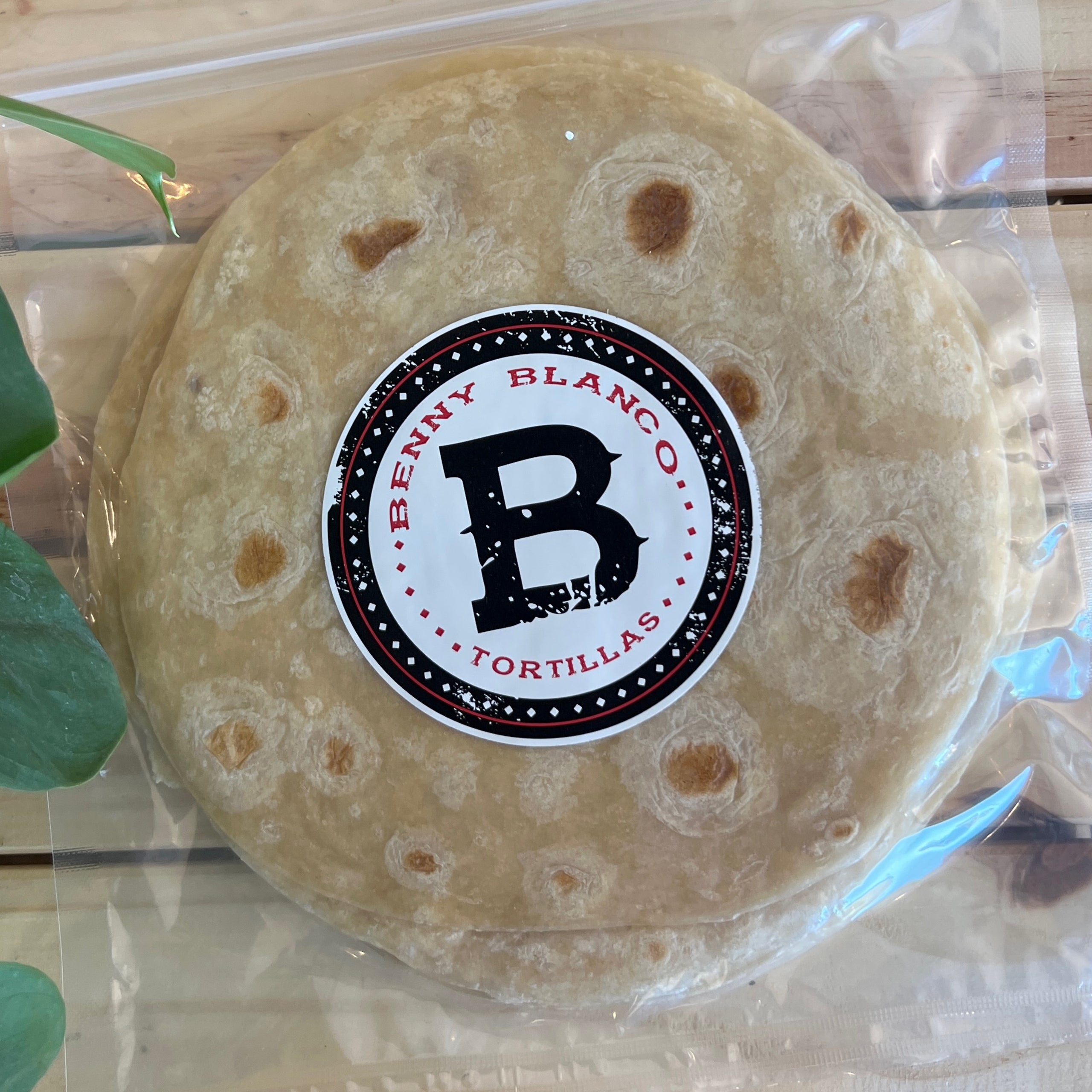 Benny Blanco - Medium Lard Tortilla | Shea cheese
